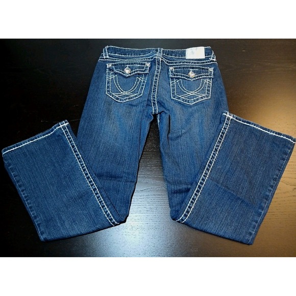 L.A. idol | Jeans | La Idol Jeans Womens Juniors 9 Blue Denim Low Rise ...
